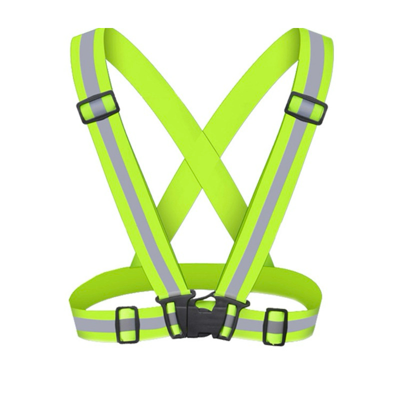 Elastic Garter Strap Safety Vest With Reflector Body Belt Personal ...