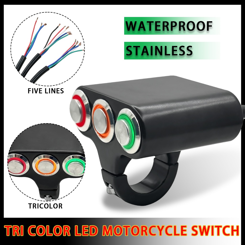 3 in 1 HALO SWITCH CLAMP TYPE (2 ON/OFF SWITCH | 1 Passing Switch ...