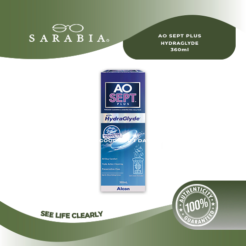 Alcon AO Sept Plus with HydraGlyde | Shopee Philippines