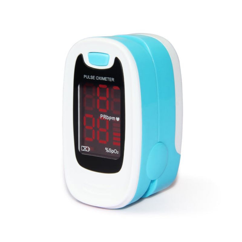 CONTEC CMS50M Pulse Oximeter Fingertip blood oxygen saturation SpO2, PR monitor LED | Shopee ...