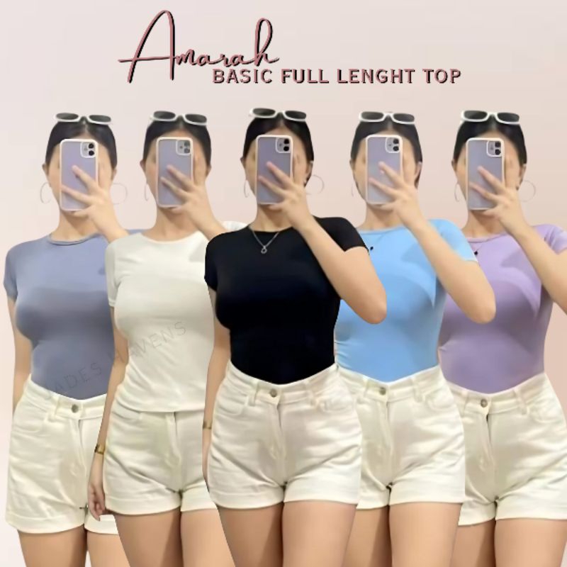 JDSHVNS | AMARAH BASIC FULL LENGHT BODY HUGGING COTTON DOUBLE LINING ...