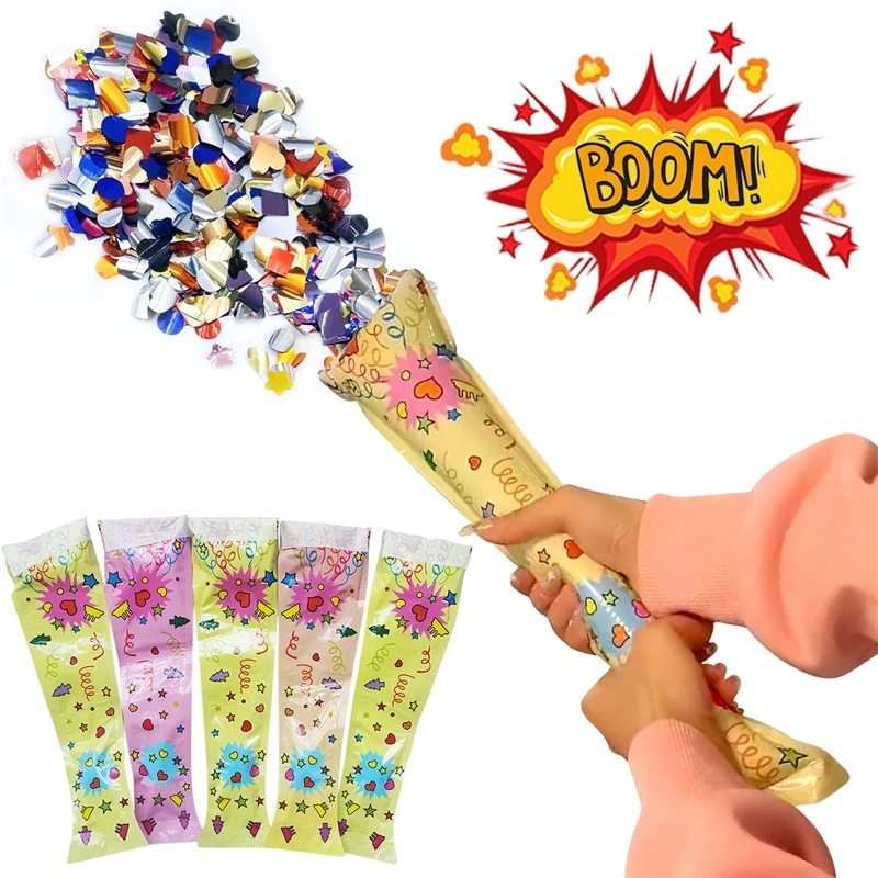 Party Needs Confetti Poppers Launcher Wand For Wedding Birthday ...