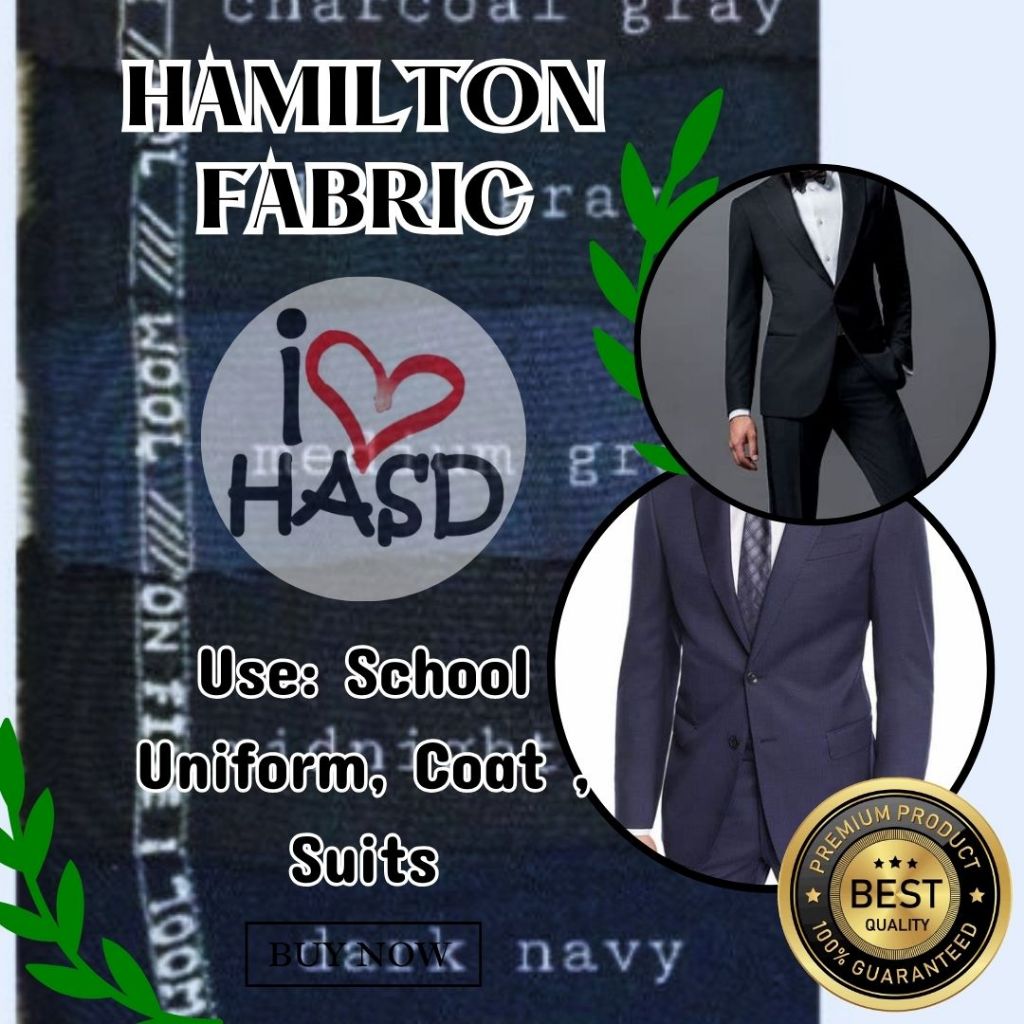 Hamilton/Hampton Fabric 59"-60" width For Pants and Coat (TELA ONLY ...