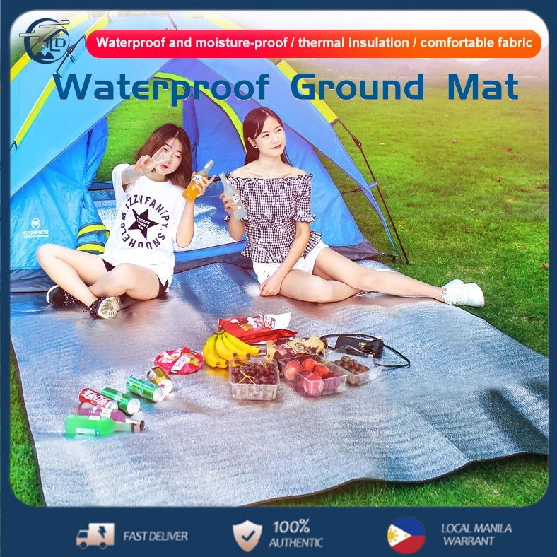 Waterproof Ground Mat Double-Side Camping Beach Picnic Mats Sleeping ...
