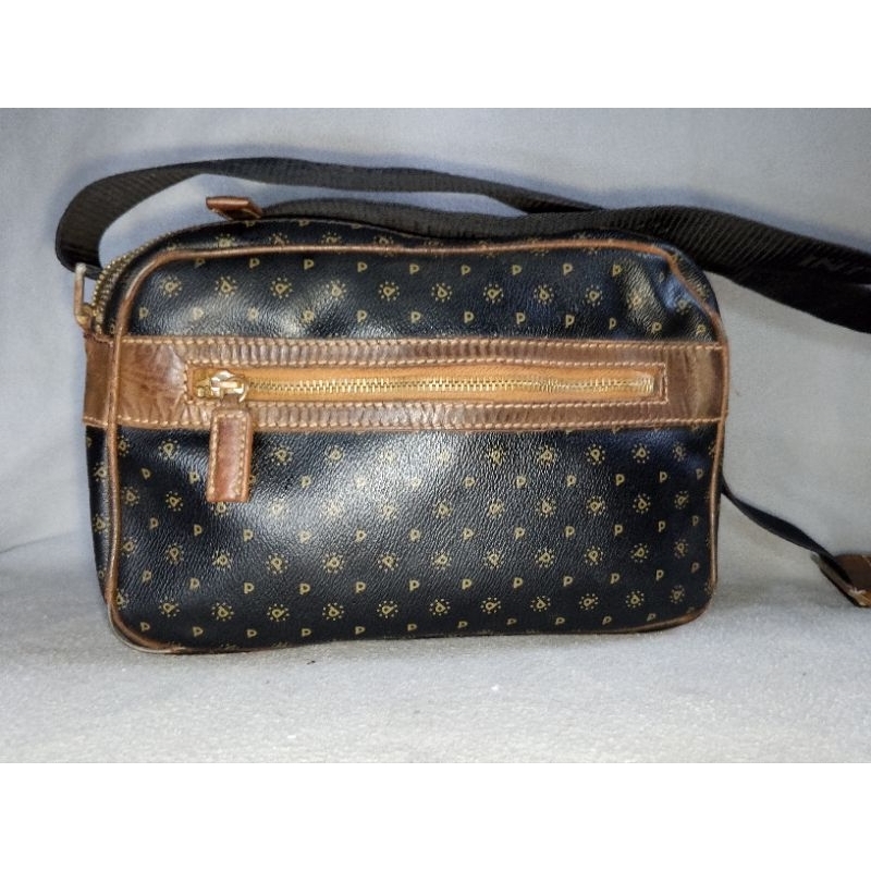 AUTH POLLINI ITALY VINTAGE CROSSBODY BAG | Shopee Philippines
