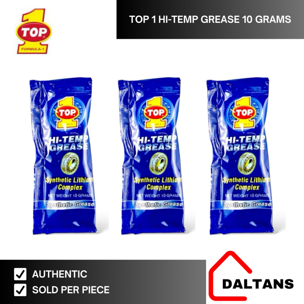 TOP 1 HI-TEMPERATURE GREASE (GRASA) SYNTHETIC LITHIUM COMPLEX 10Grams ...