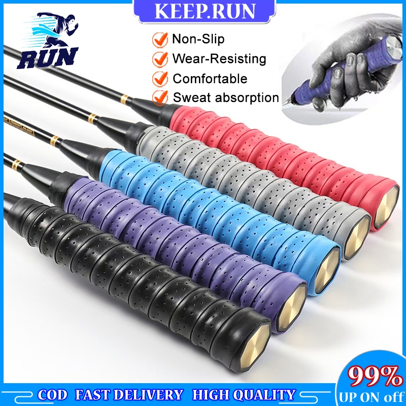 High Density Badminton Grip Tape Anti-Slip Over Grip Tape Absorb Sweat ...