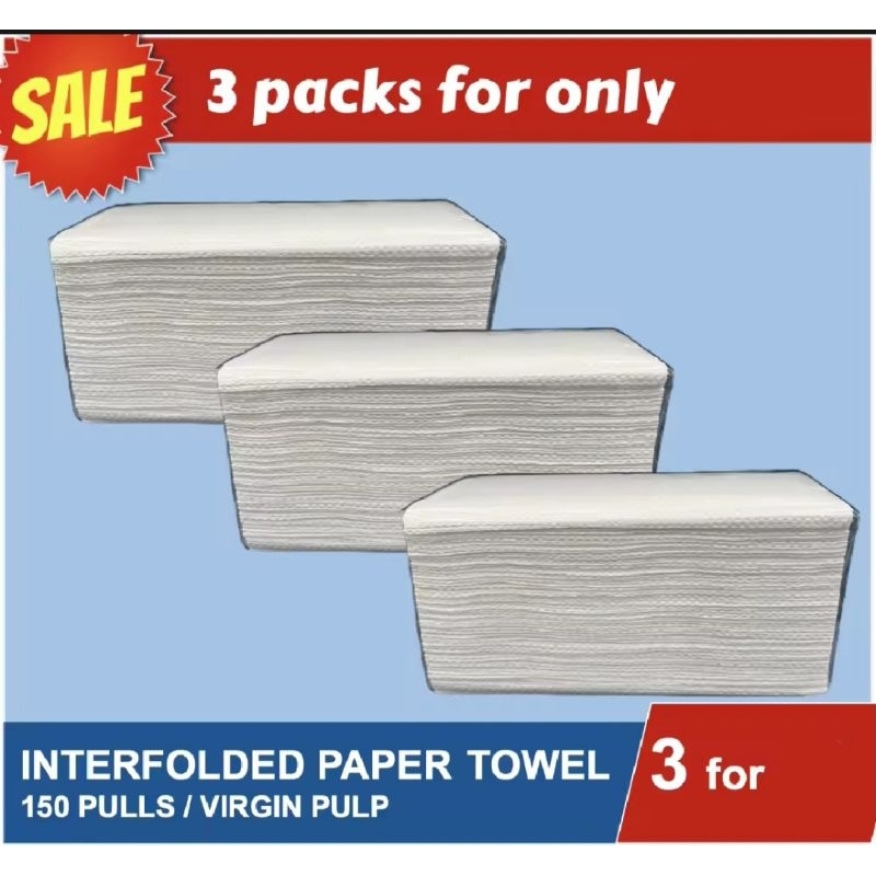 Interfold Kitchen Tissue Paper Multipurpose Tissue Paper Towel Virgin ...