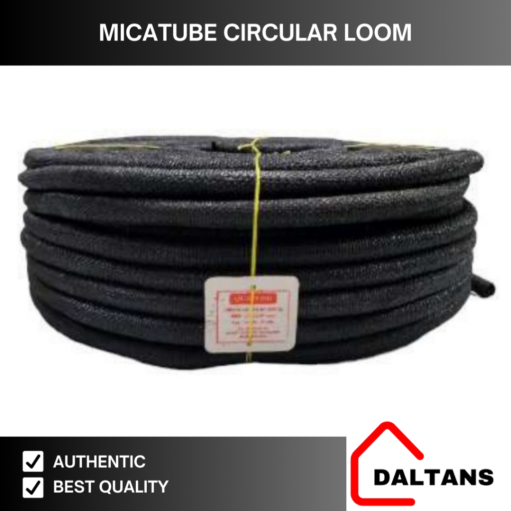 CIRCULAR LOOM MICA TUBE SIZES 1/4, 1/2, 3/4, X 60 METERS | Shopee ...
