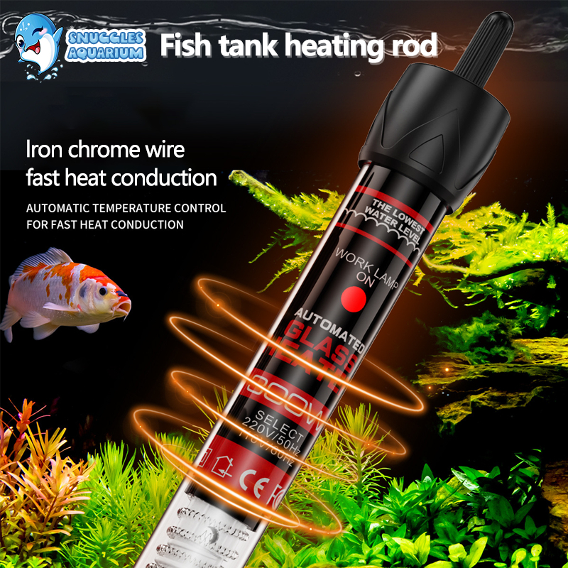 25W-300W Aquarium Submersible Fish Tank Automatic Water Heater Constant ...