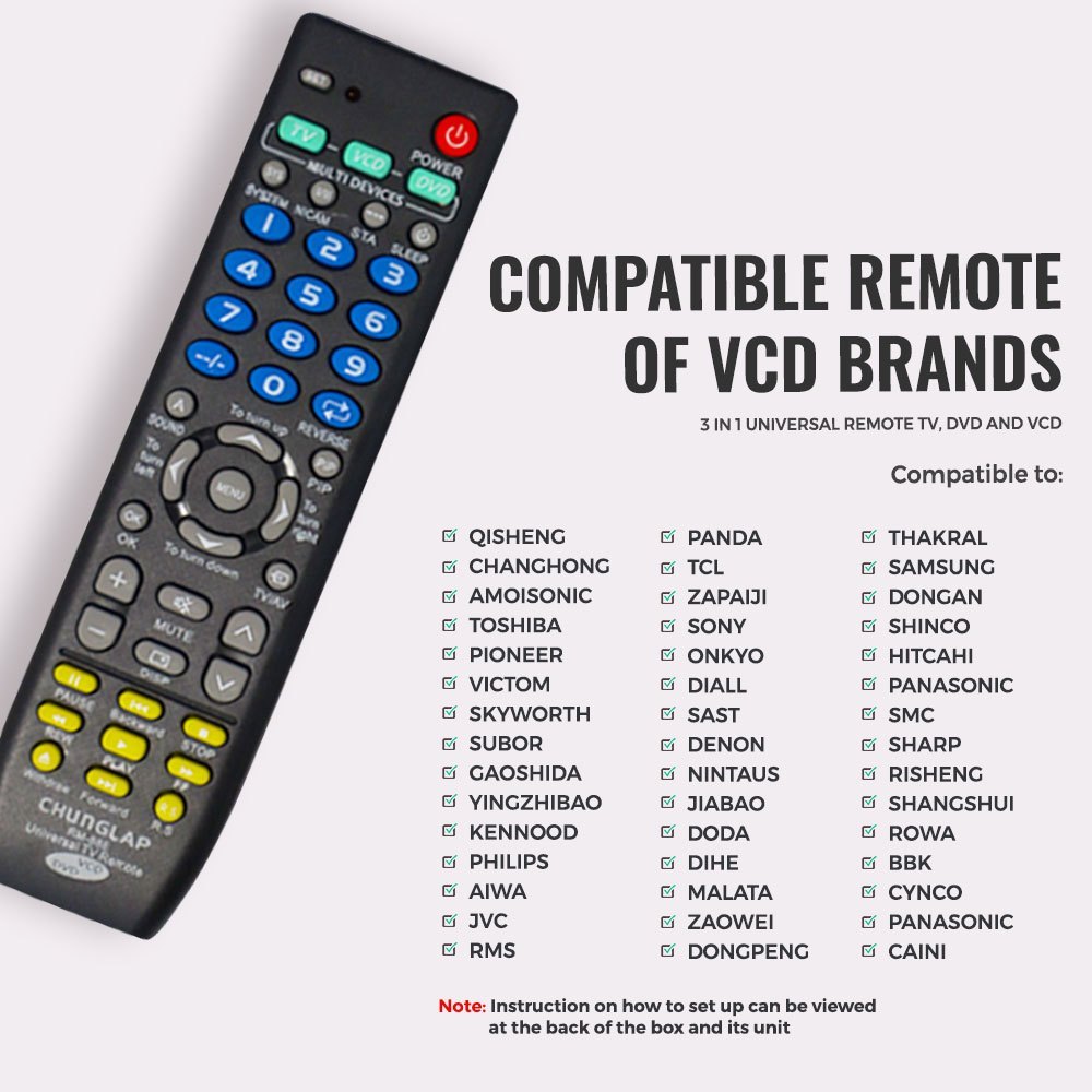 Huayu Universal 88E 3in1 Universal Remote Control RM-88E for TV DVD VCD ...