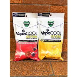 Vicks VapoCOOL Max Strength Sore Throat Drops Fast Relief Soothes Pain ...