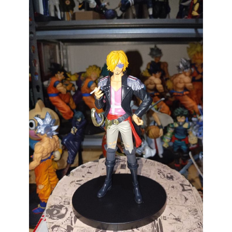 Authentic Sanji of One Piece DXF The Grandline Men Film Red Vol. 4 Bandai Spirits Figure ...