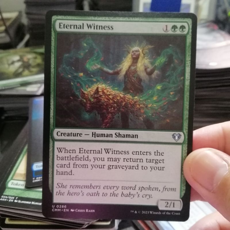 1 RANDOM EXPANSION Eternal Witness MTG card magic the gathering ...