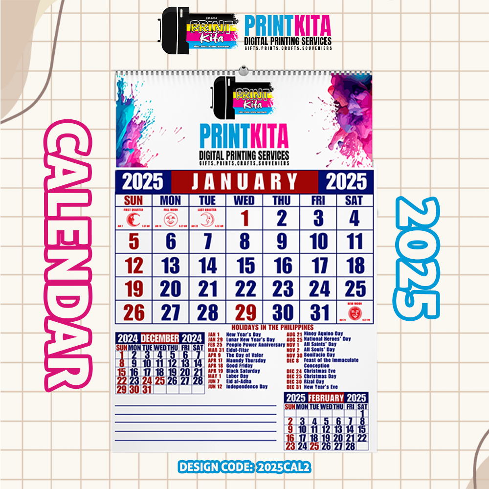 Customizable Business Calendar 2024 – Add Your Logo & Branding ...