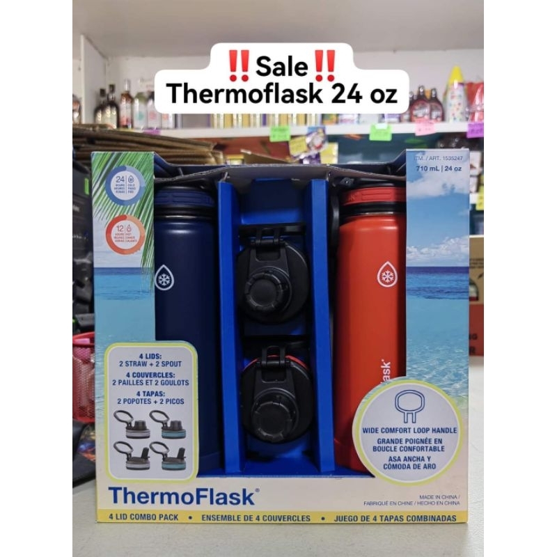 Thermoflask 24 oz (2 pcs inside) | Shopee Philippines