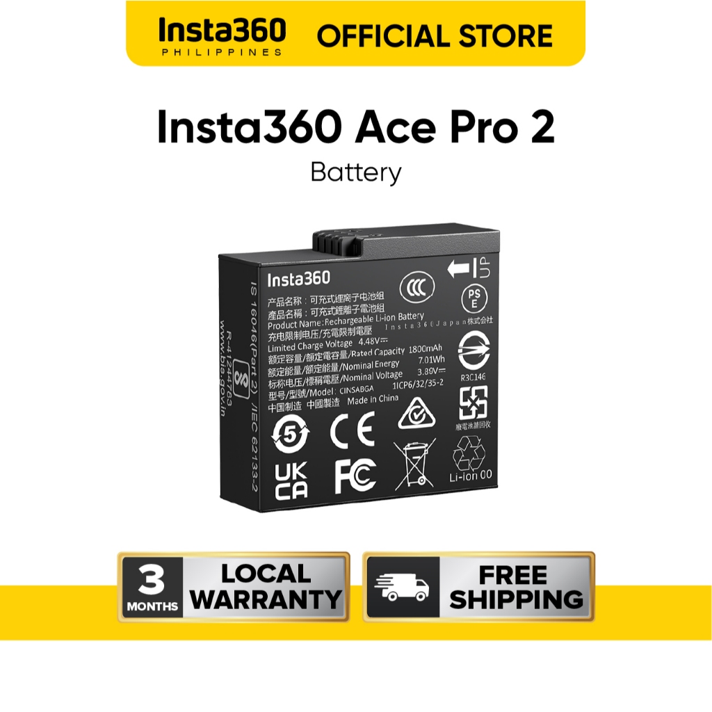 Insta360 Ace Pro 2 Battery | Shopee Philippines