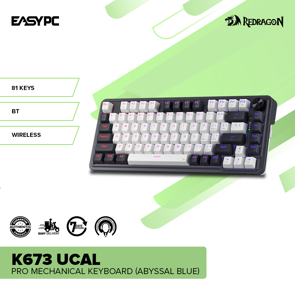 EasyPC | Redragon K673 UCAL Pro Mechanical Keyboard | Shopee Philippines