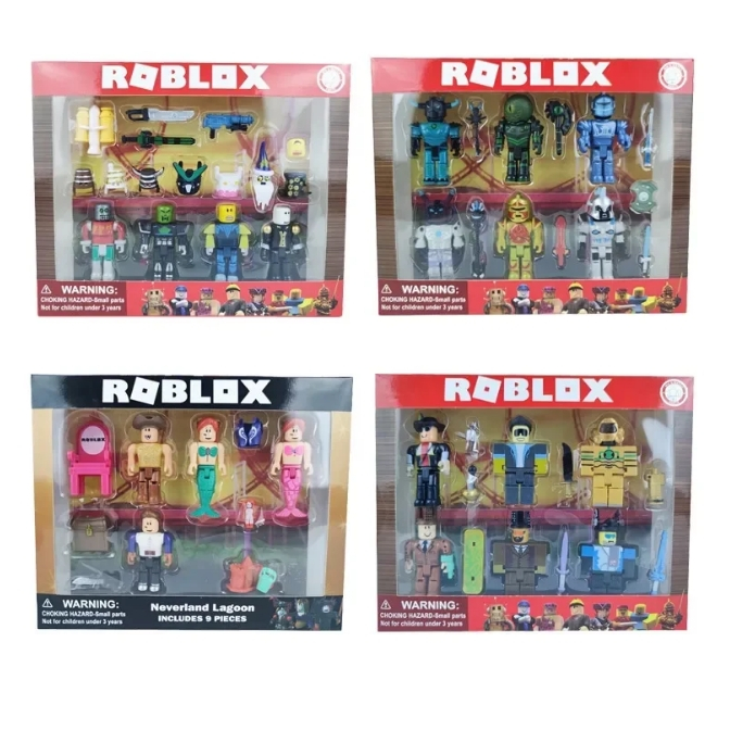 Roblox Action Figure Model Toys Robloxing Toys Set Action Figure 6 in 1 ...