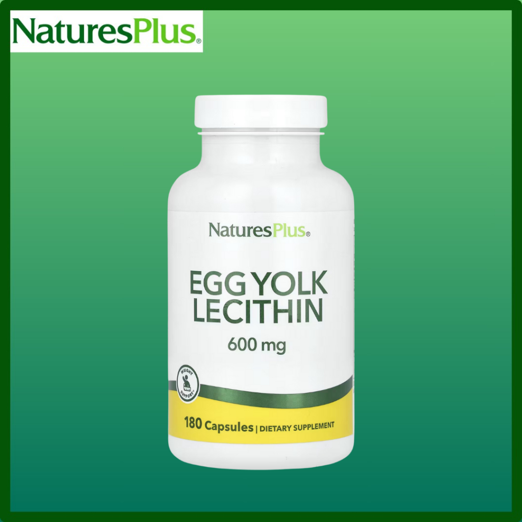 NaturesPlus, Egg Yolk Lecithin, 180 Capsules | Shopee Philippines