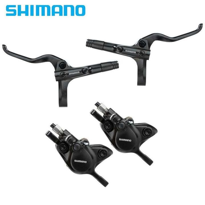Shimano MT200 Hydraulic Disc Brake Set Front and Rear (Pair) | Shopee ...