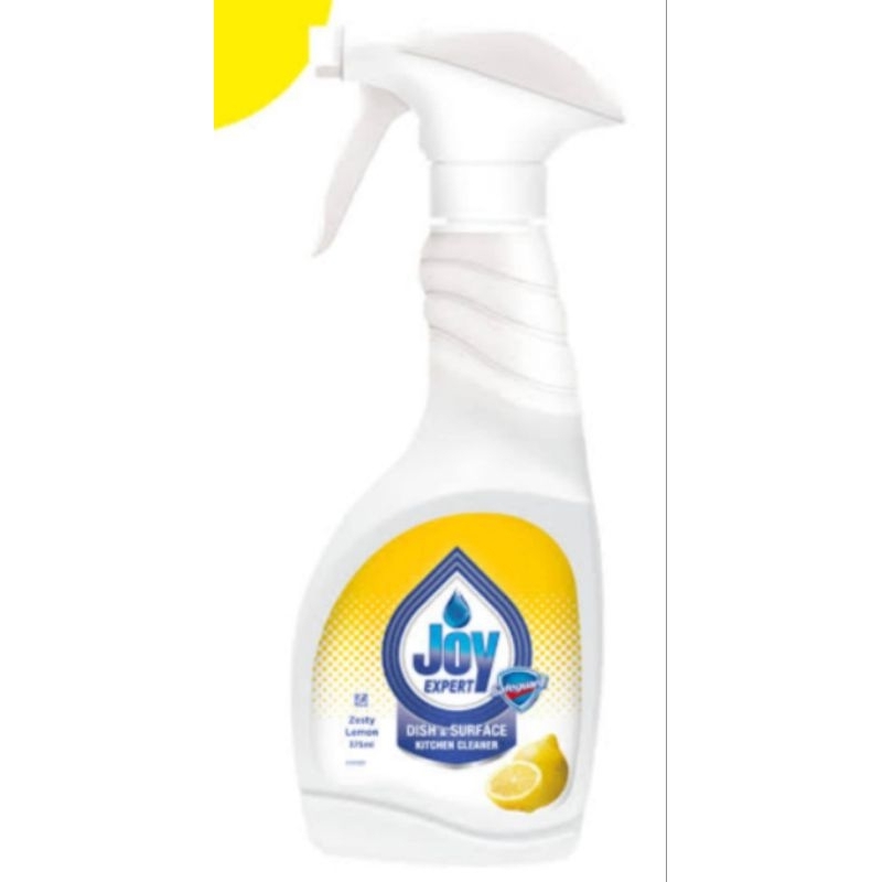 Joy Zesty Lemon Dish & Surface Kitchen Cleaner spray 375ml | Shopee ...