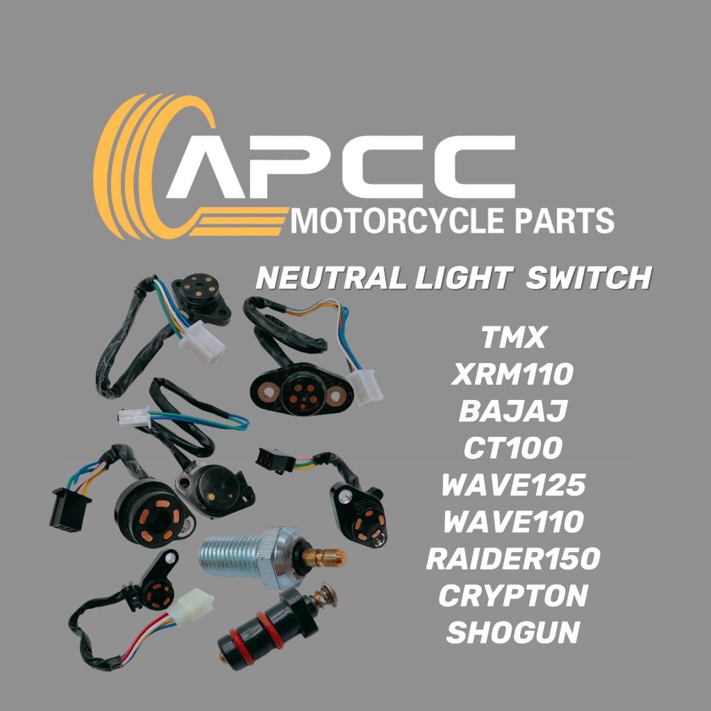 MOTORCYCLE PARTS NEUTRAL LIGHT SWITCH FOR TMX XRM110 WAVE125 BAJAJ ...