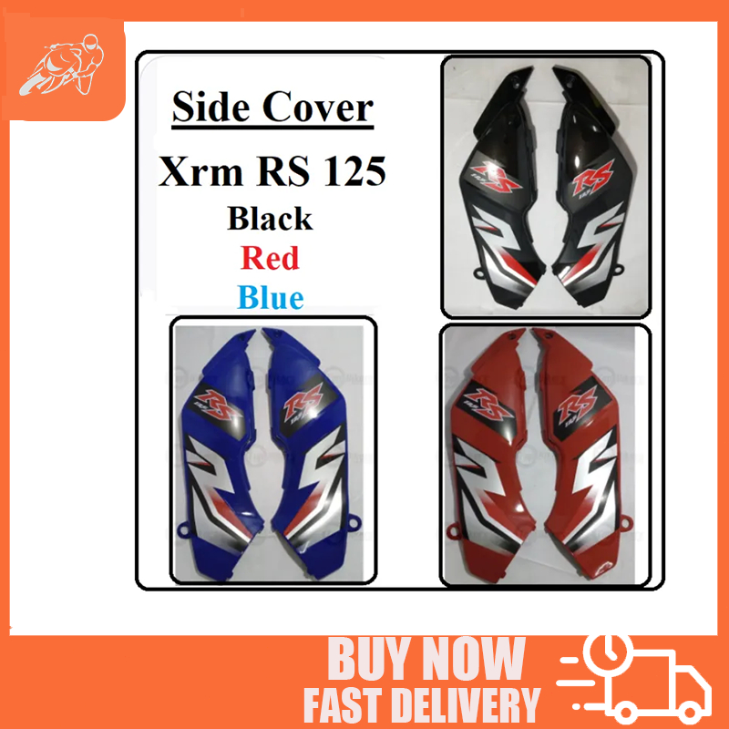 MOTORCYCLE PAIR OF SIDE COVER FAIRINGS FOR RS125 WITH STICKER | Shopee ...