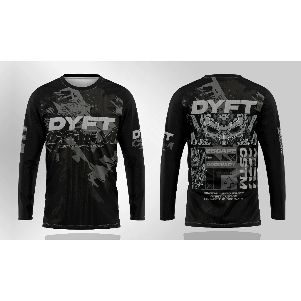 Long Sleeve Motor Jersey Men Motocycle Sublimation Jersey Shirt Printed ...