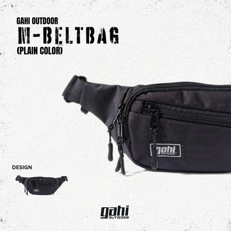 Gahi Outdoor D-1 Plain BeltBag (Small) | Shopee Philippines
