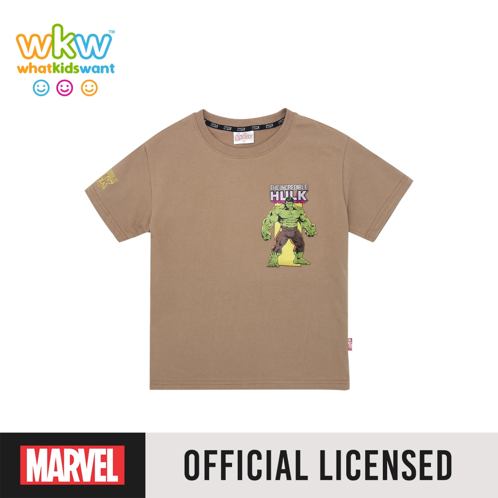 What Kids Want X Marvel Avengers Boys The Hulk Oversized T-shirt ...