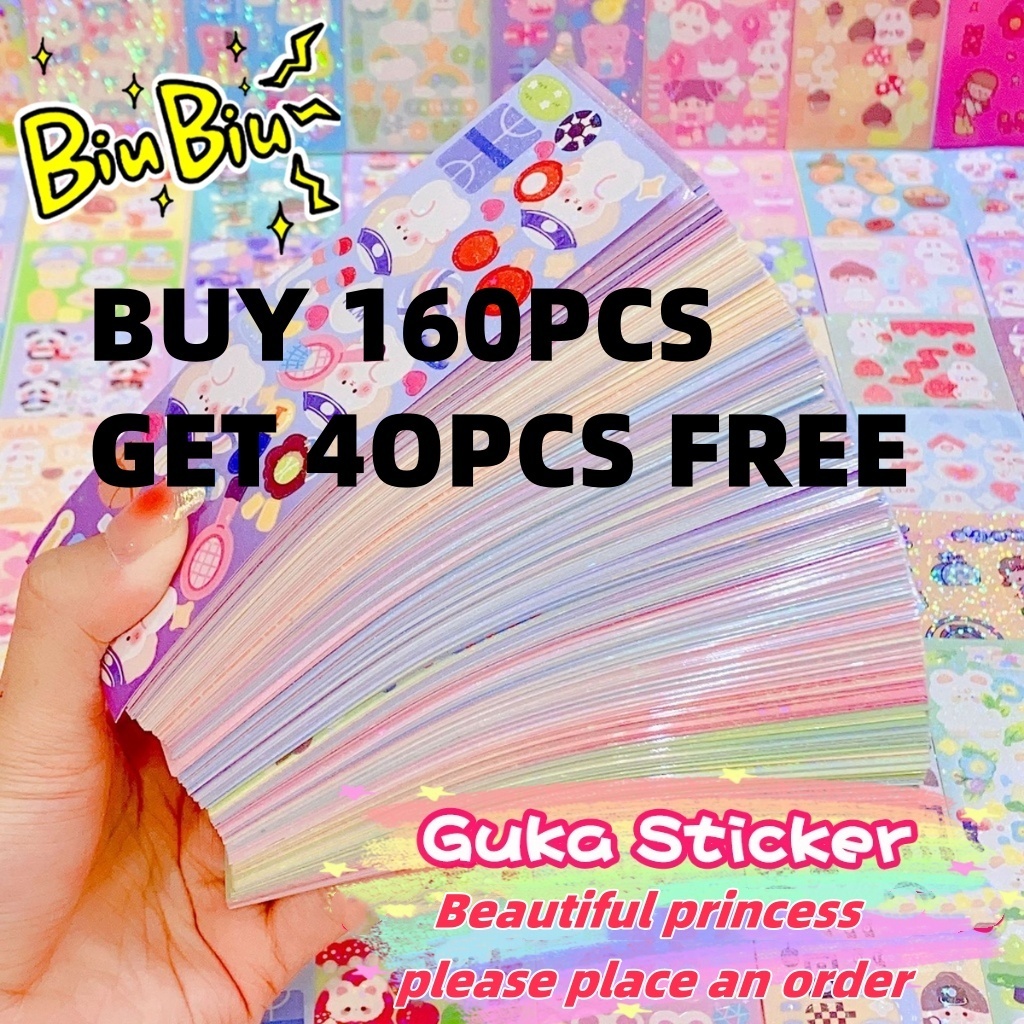 Cute Guka Stickers Kawaii Cartoon Sticker Children's Notebook Stickers ...