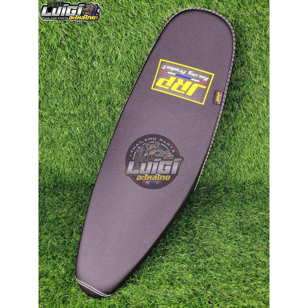 JRP FLAT SEAT PREMIUM SERIES SUZUKI RAIDER 150 CARB JRP NEW LOGO WHITE ...