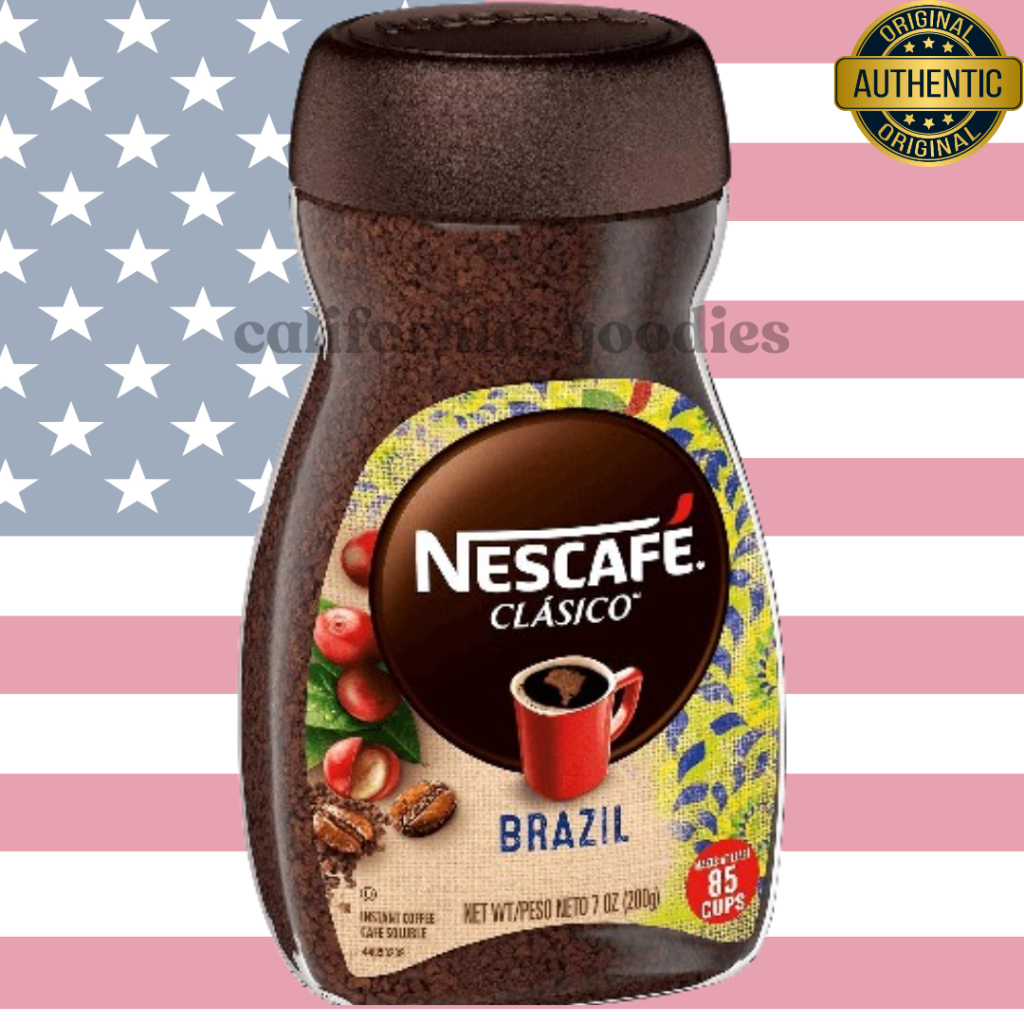 NEW NESCAFE CLASICO BRAZIL INSTANT COFFEE 7oz (200g) | Shopee Philippines