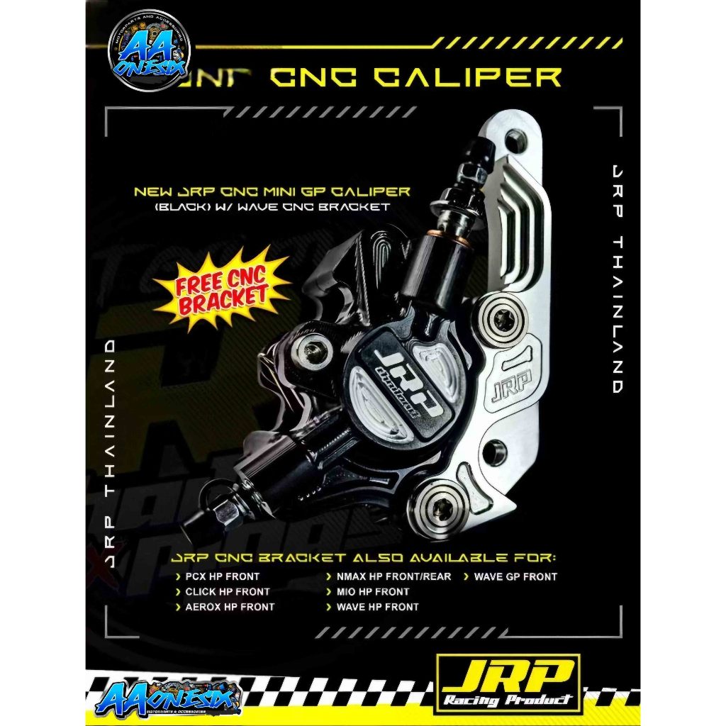 JRP CALIPER CNC GP SPEC WITH BRACKET WAVE 125 ( UNIVERSAL ) THAILAND ...
