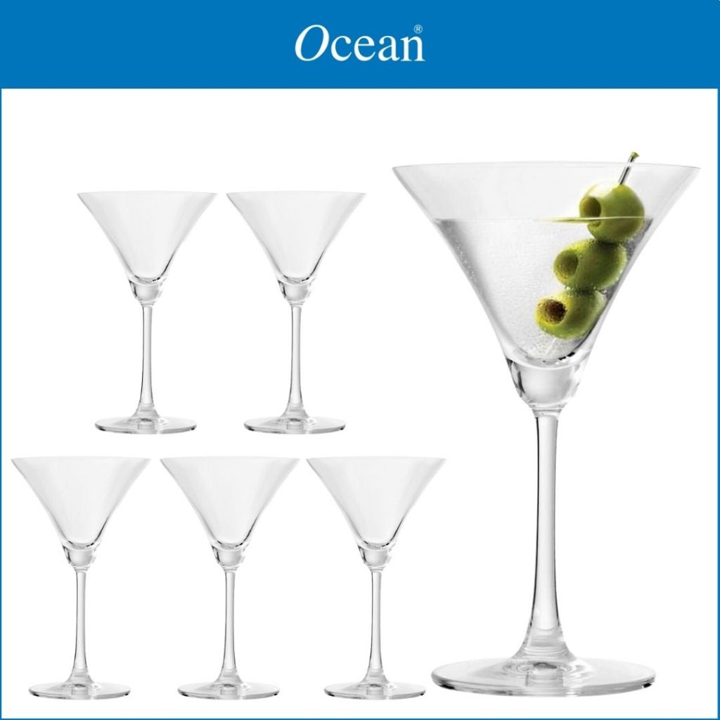Ocean Glassware Madison Cocktail Drinking Glass 285ml Set of 6 wccc ...