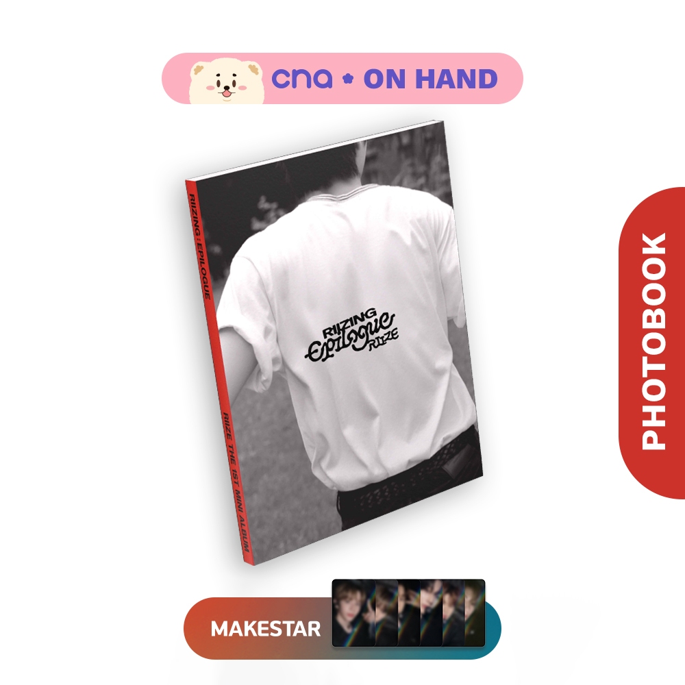 CNA RIIZE - RIIZING: Epilogue (Photobook Ver.) with MAKESTAR POB ...