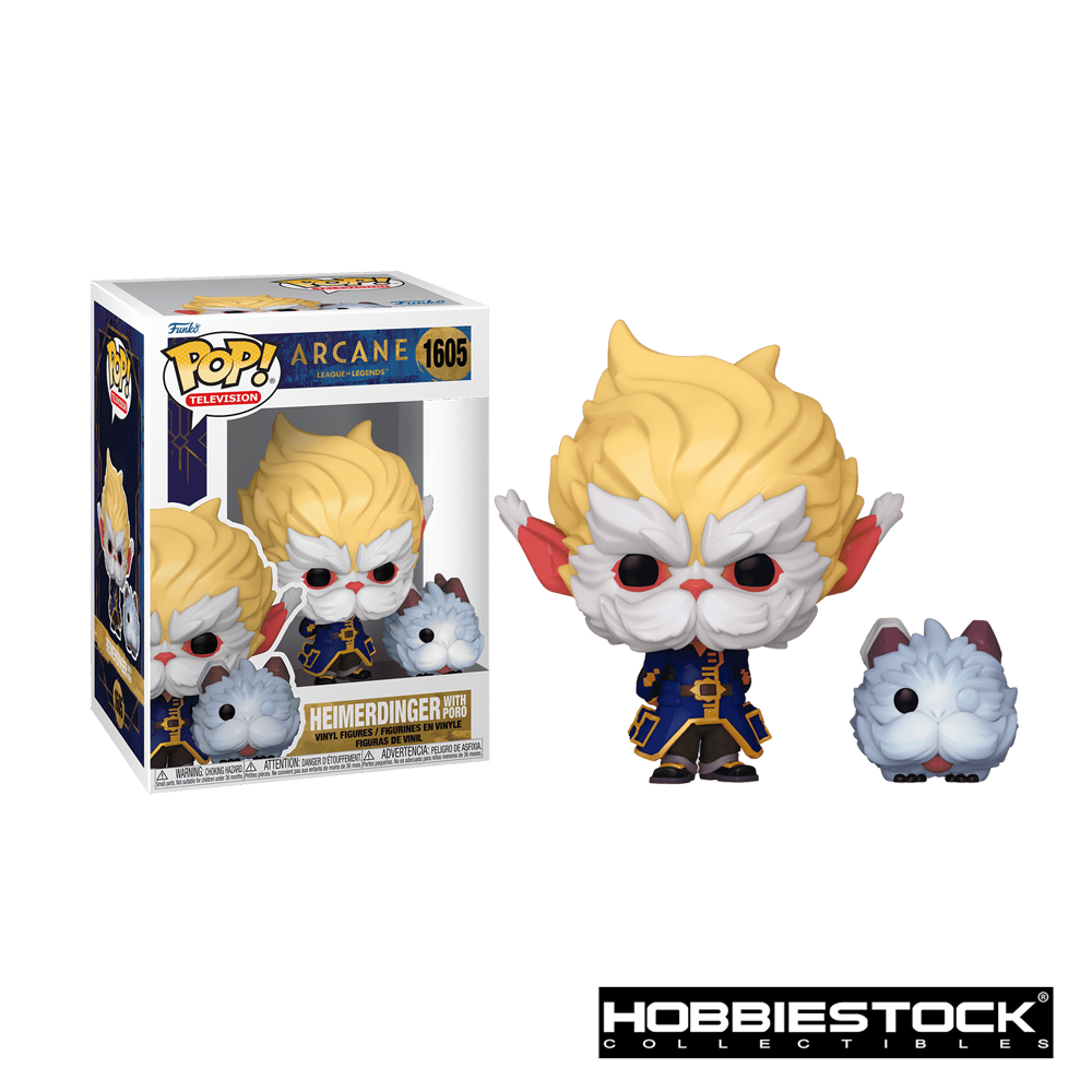 Funko Pop! TV: Arcane LoL S1- Heimerdinger with Poro | Shopee Philippines
