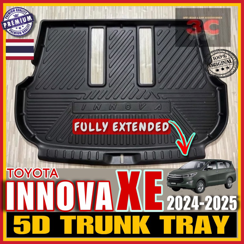 TOYOTA INNOVA XE 2024-2025 5D TRUNK TRAY PREMIUM | Shopee Philippines