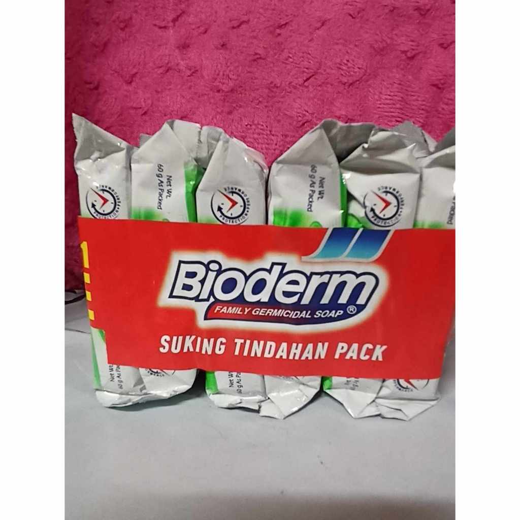 Bioderm Green Bar soap 60g x 6pcs | Shopee Philippines