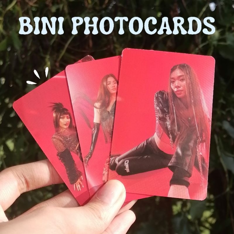 Bini Unofficial Photocards | knotmaki | Shopee Philippines