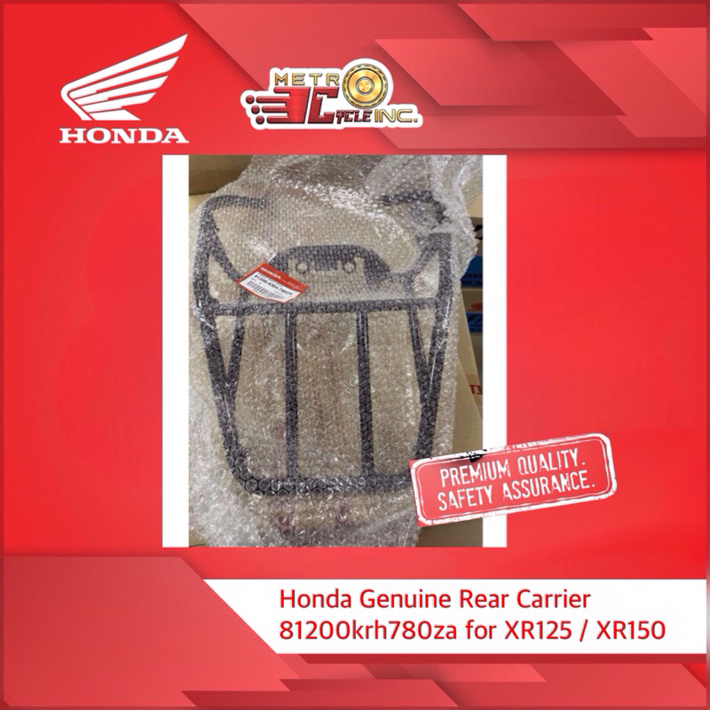Honda Genuine Rear Carrier 81200krh780za for XR125 / XR150 | Shopee ...