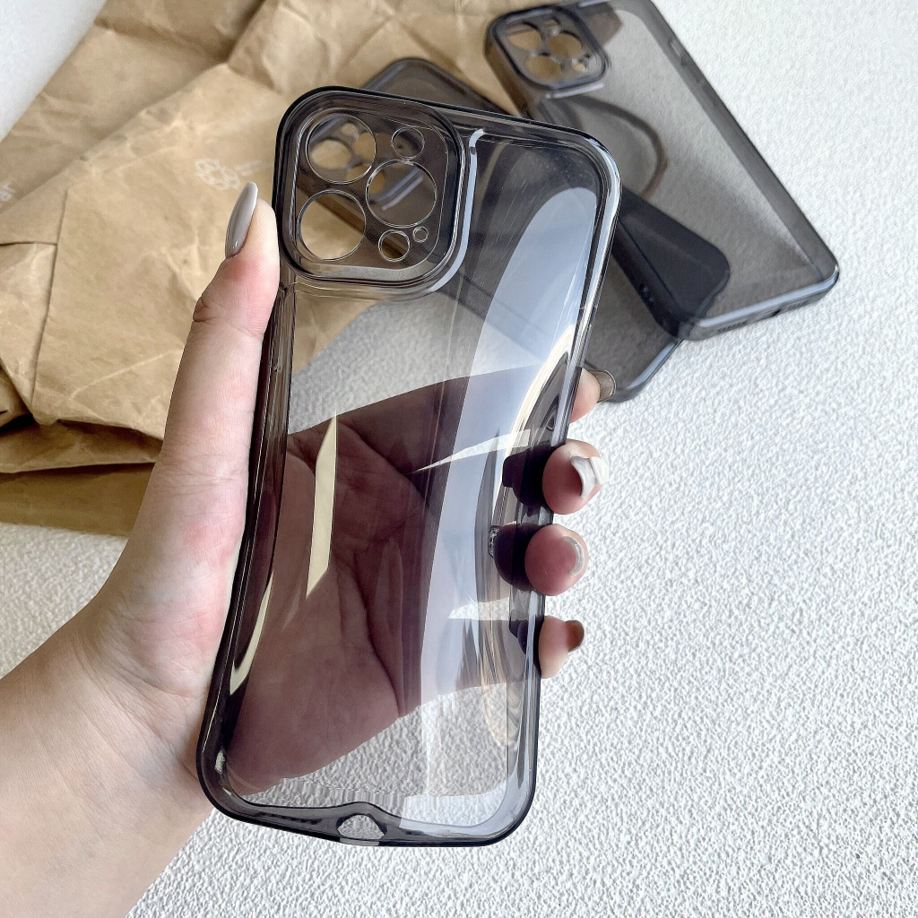 Phone Case Transparent Space casing Silicone for IPhone 16 15 14 13 12 ...