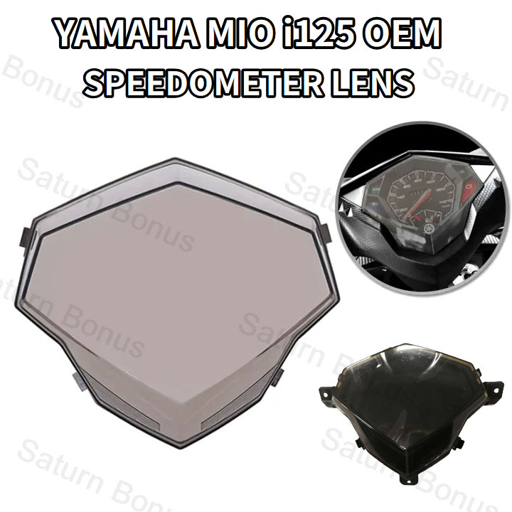 NEW MODEL YAMAHA MIO i125 OEM No holes SPEEDOMETER LENS FOR MIO i 125 ...