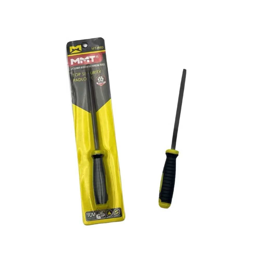 Mini Steel Triangle File 4 Inch Saw File With Rubber Grip MT-089 ...