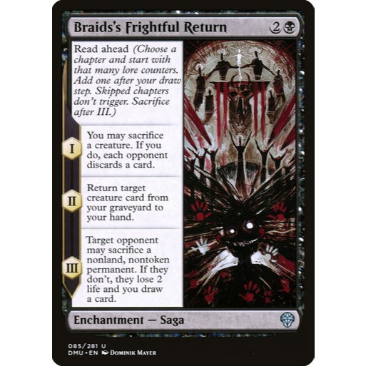 Magic the Gathering | Braids's Frightful Return | Shopee Philippines
