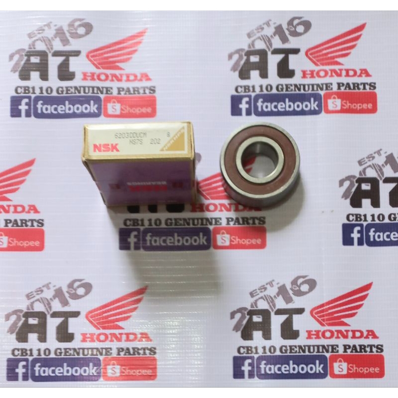 Honda CB110 1pc Flange Hub Bearing (6203) | Shopee Philippines