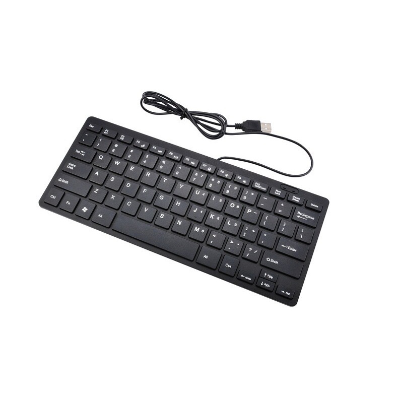 Wired USB Mini Keyboard PC Laptop Universal Multimedia Wired Keyboard ...