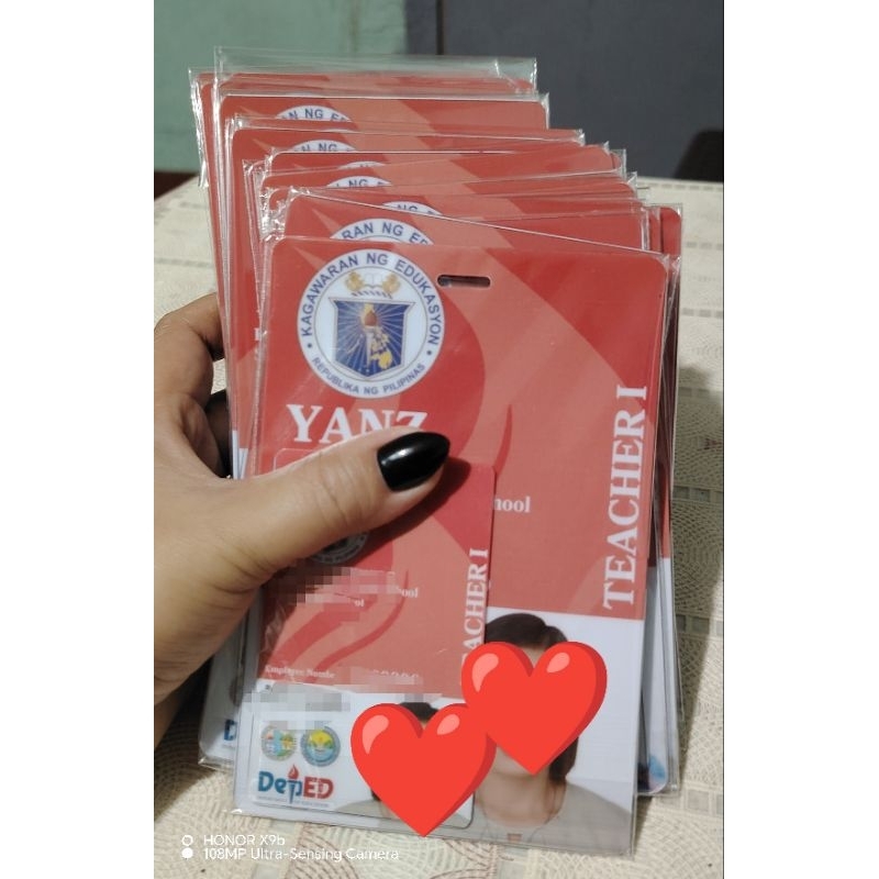 DEPED ID official ID(Big and atm size) | Shopee Philippines