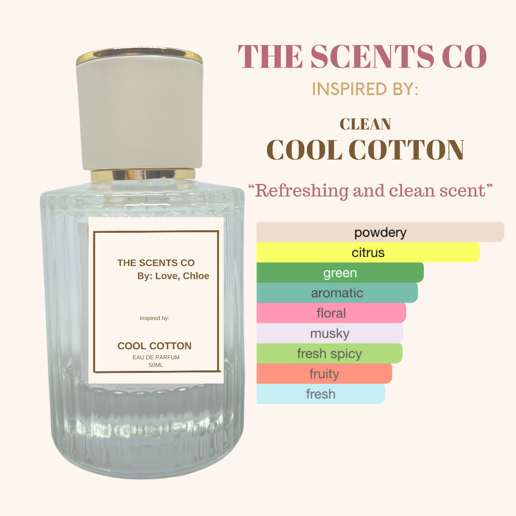 TSC Cool Cotton Inspired Perfume | Shopee Philippines
